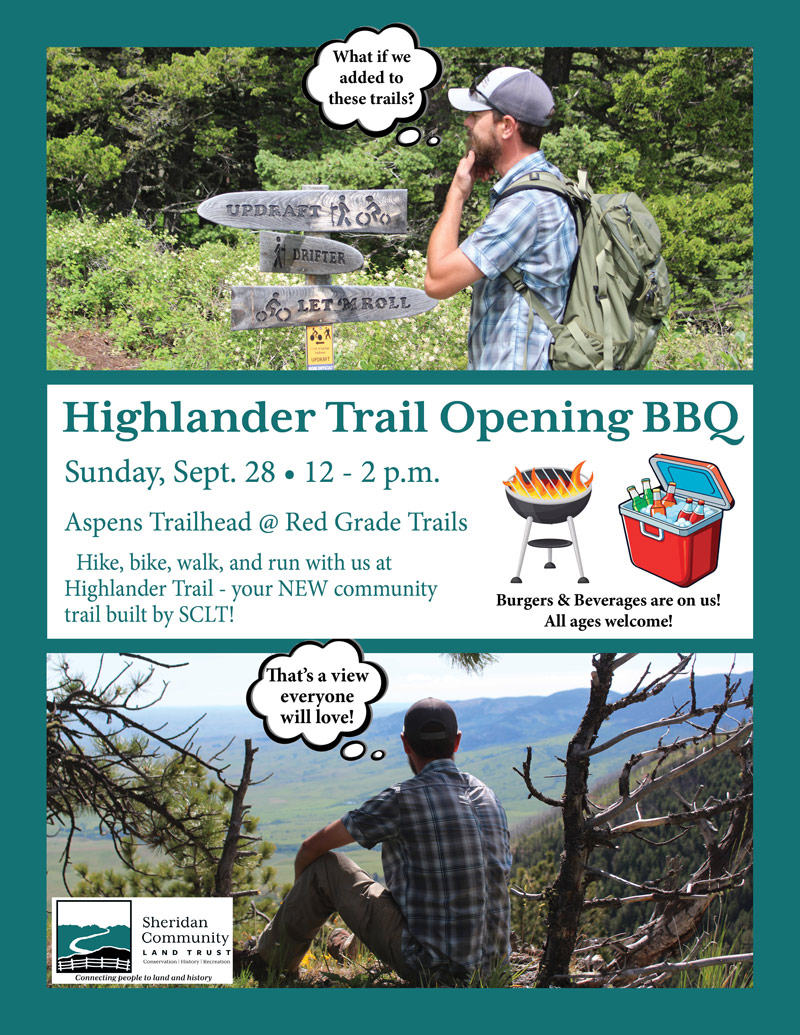 Highlander Trail Opening BBQ – Sheridan Community Land Trust